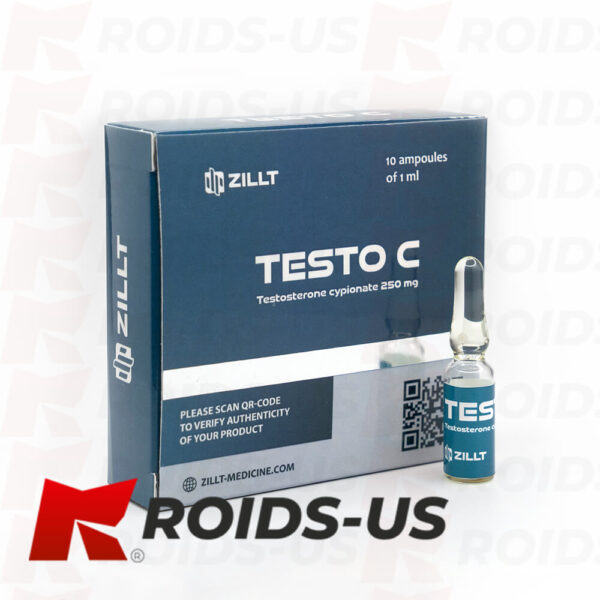 Testosterone Cypionate Zillt Medicine Testo C 250 mg/ml for sale in The ...